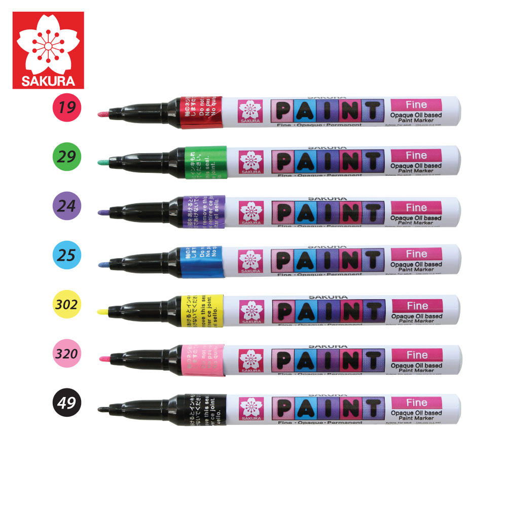 SAKURA Paint Markers (1.0 - Fine) XPMK